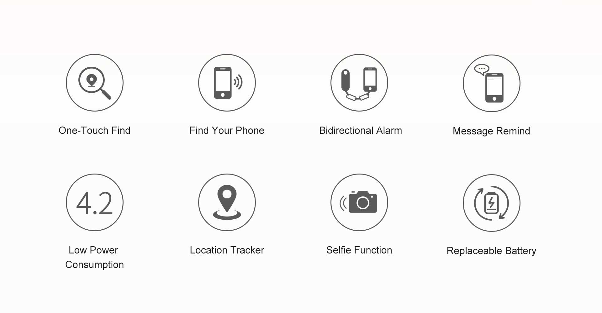 Smart Key Finder-ESI-04 – LED Lamp, Wireless Charger, Key Finder